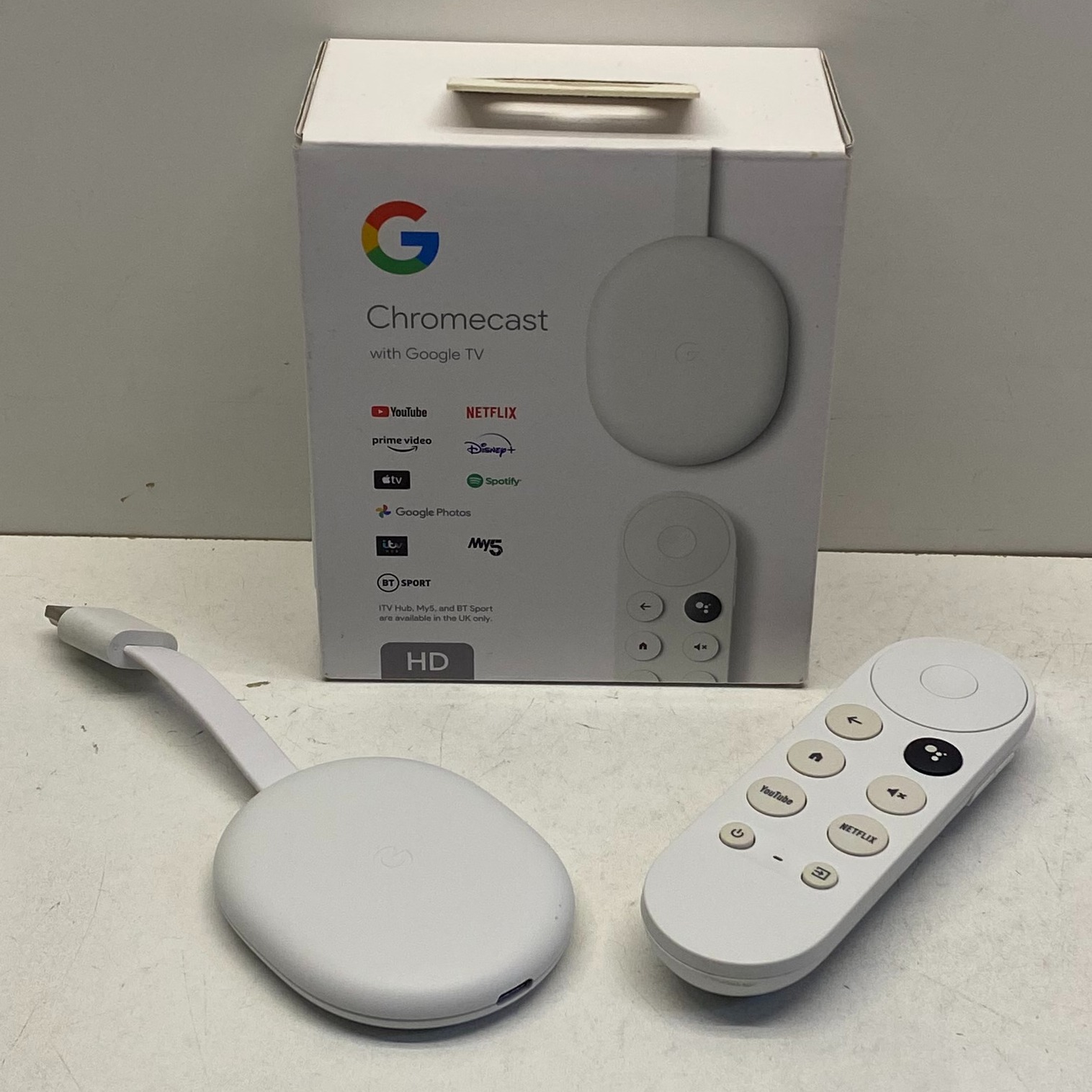 Used Google Chromecast with TV Boxed - Own4Less